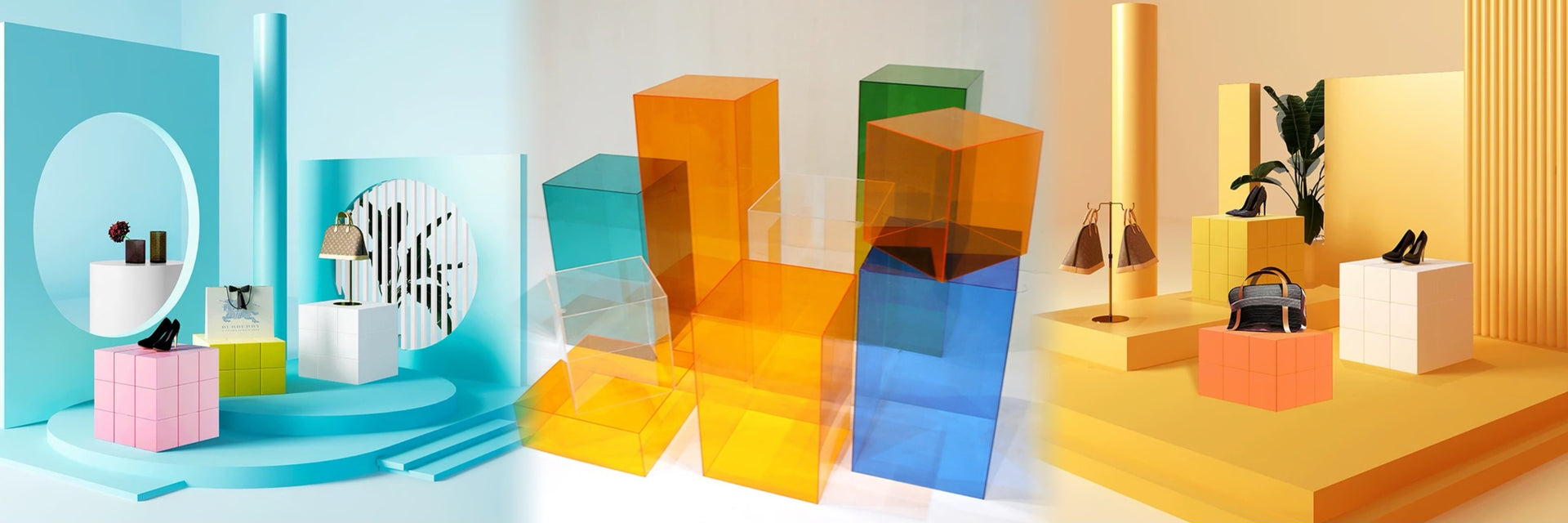 Retail Display Pedestals | Build Your Shops Australia